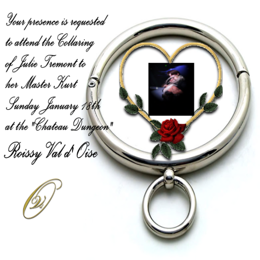 Maitre Kurt and Julie Tremont Collaring